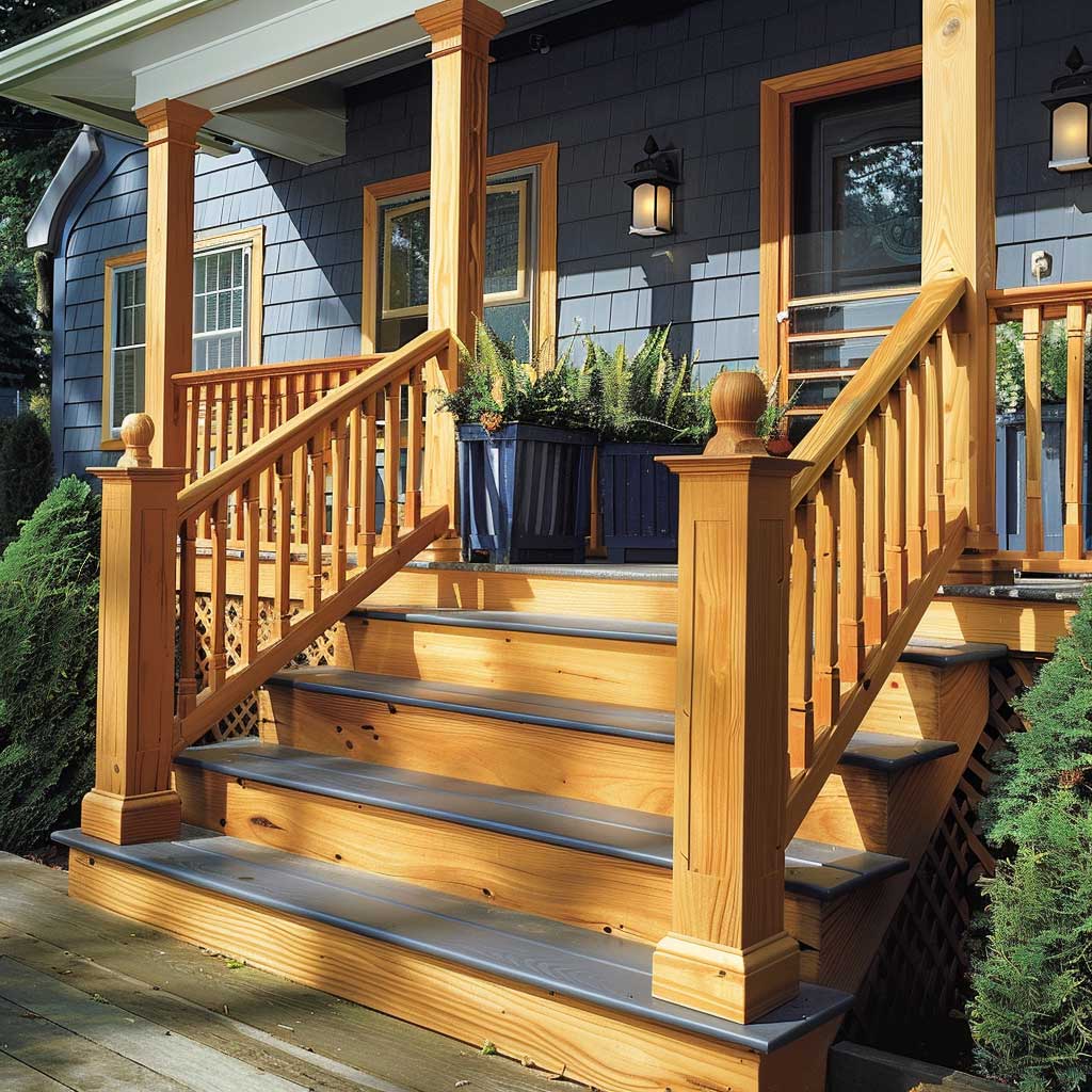 Transform Your Entrance with Creative Front Porch Railing Ideas • ArtFasad