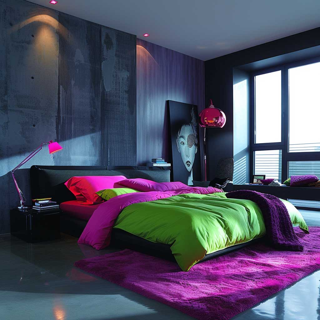 3+ Home Interior Color Combination Tips for a Vibrant Bedroom • ArtFasad