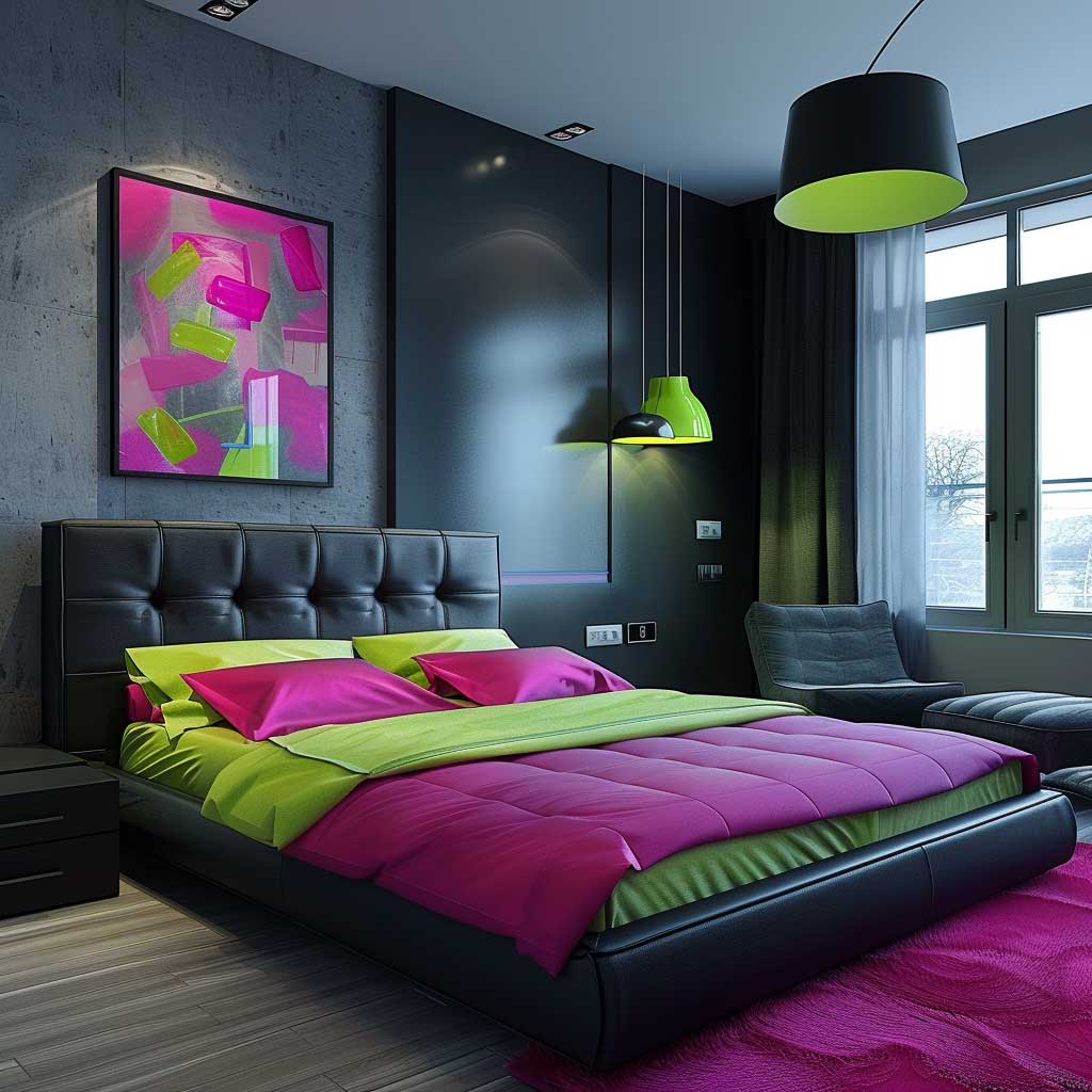 3+ Home Interior Color Combination Tips for a Vibrant Bedroom • ArtFasad