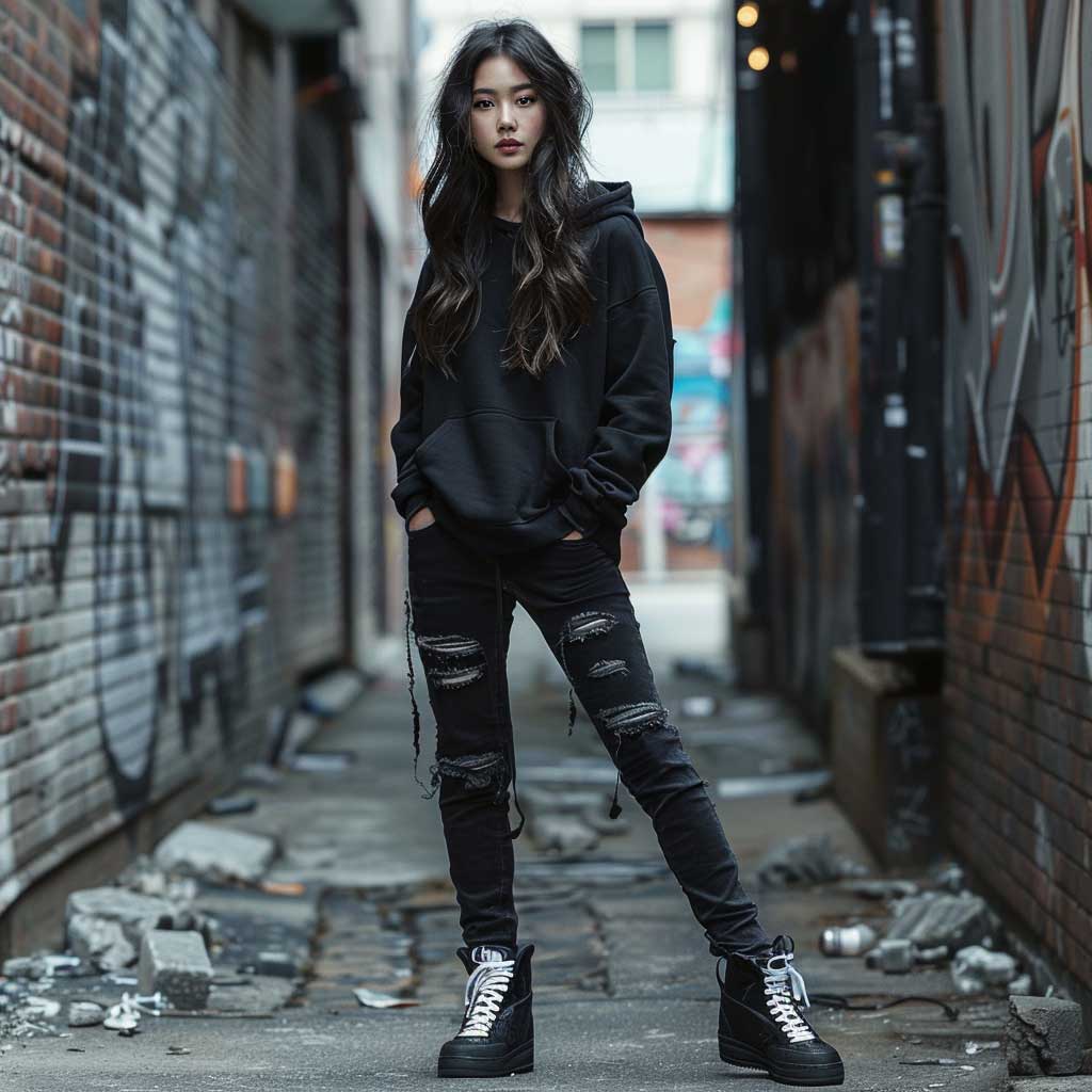 15+ K Pop Outfit Ideas Showcasing Chic Black Styles • ArtFasad
