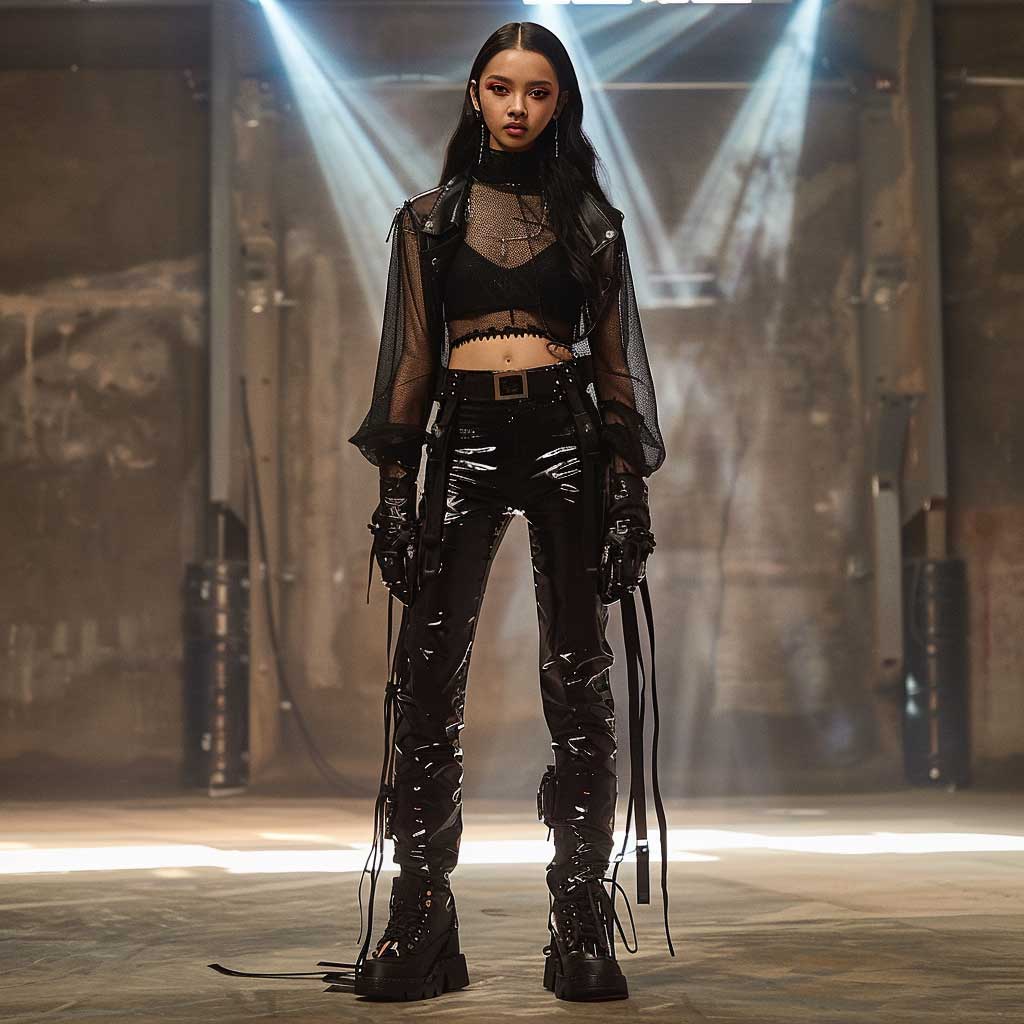 15+ K Pop Outfit Ideas Showcasing Chic Black Styles • ArtFasad