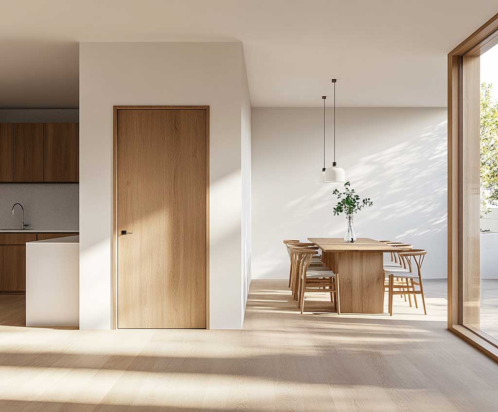 10+ Sleek Modern Kitchen Door Design Concepts for a Minimalist Space ...