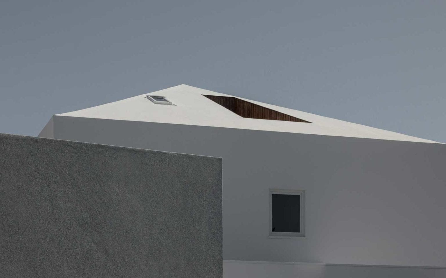 Triangular Pyramid Roof House