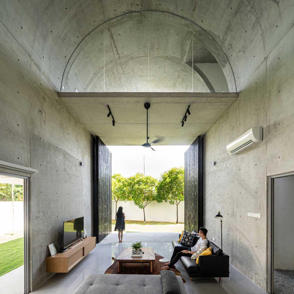 Concrete Interior - Industrial notes in modern design