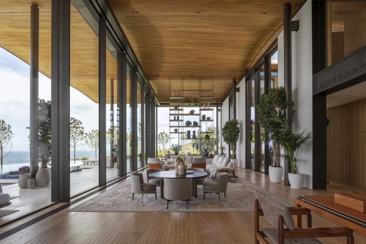 Modern Villa With Wavy Roof