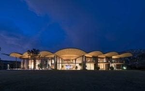 Modern Villa With Wavy Roof