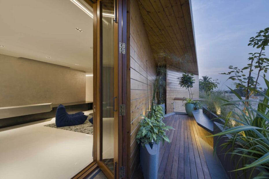 Beautiful House Facade With Unique Exterior Finishes