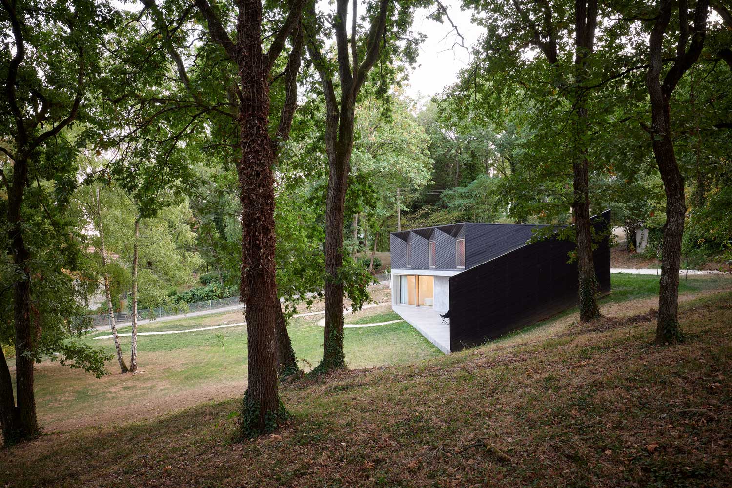 House with Windows on One Side