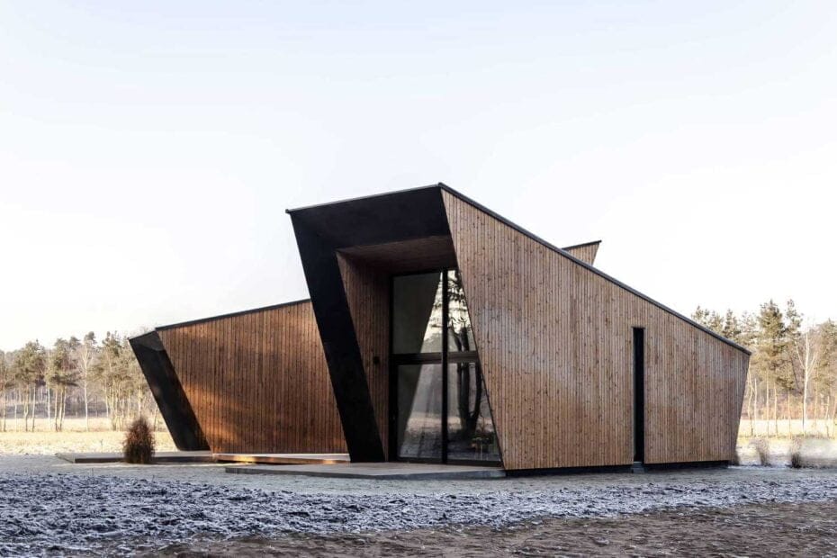 Modern A-Frame Roof House Design Ideas • ArtFasad