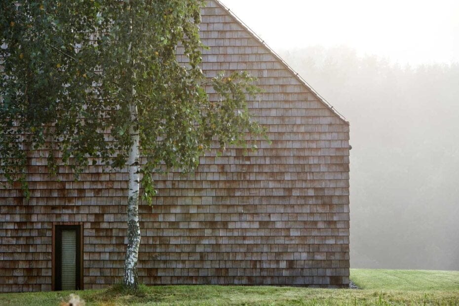 Eco-friendly & Atmospheric Cedar Exterior Finish