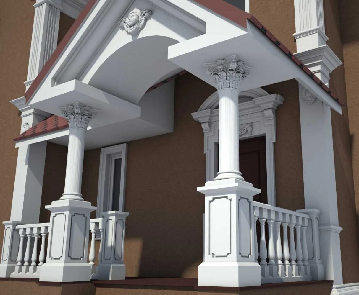 Decorative Exterior Pillars Enhance Your Home's Curb Appeal With