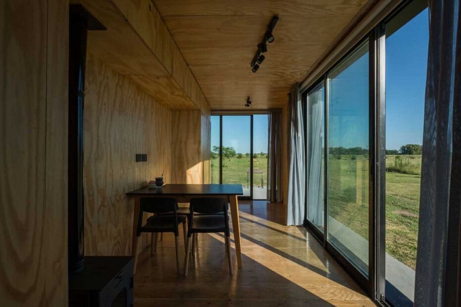 Industrial Chic: Designing Small Metal Cabins with Style
