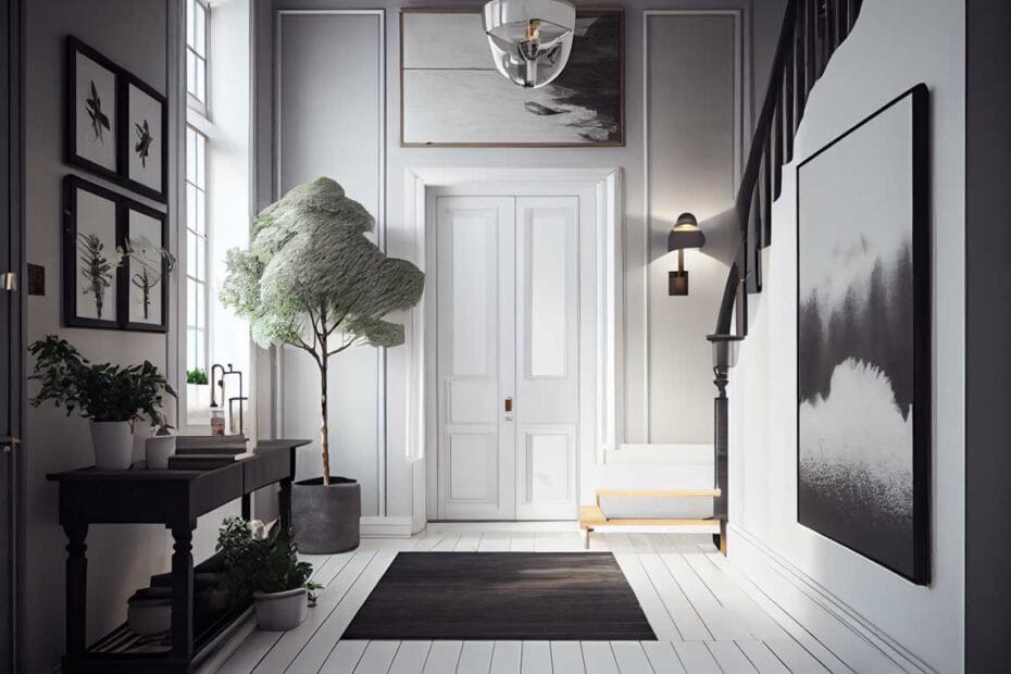 10+ Inspiring Modern Entrance Hall Design Ideas