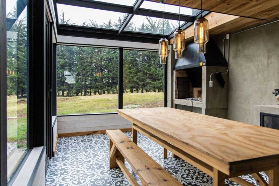 Discover the Beauty of Steel Structure Homes with Natural Materials • ArtFasad