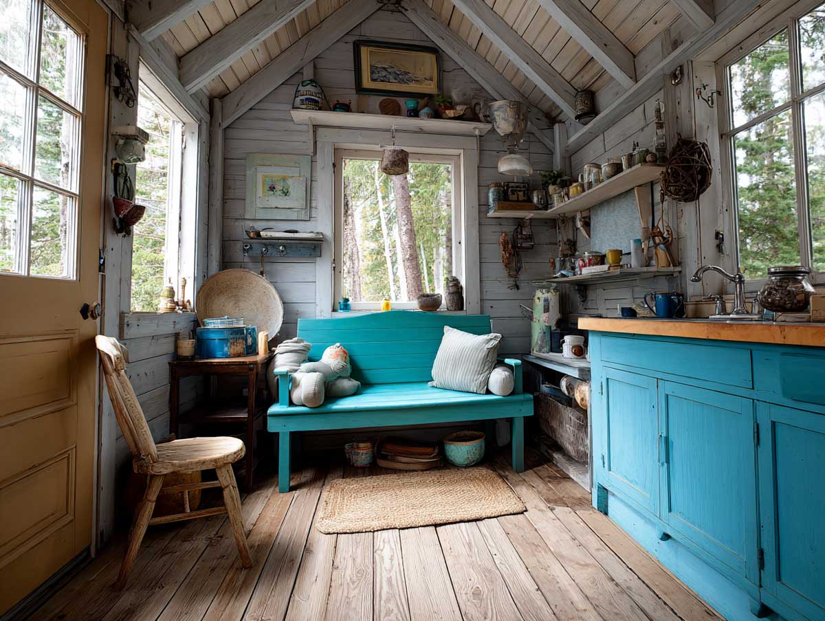 6+ Charming Small Cabin Interior Ideas to Create Your Dream Escape ...