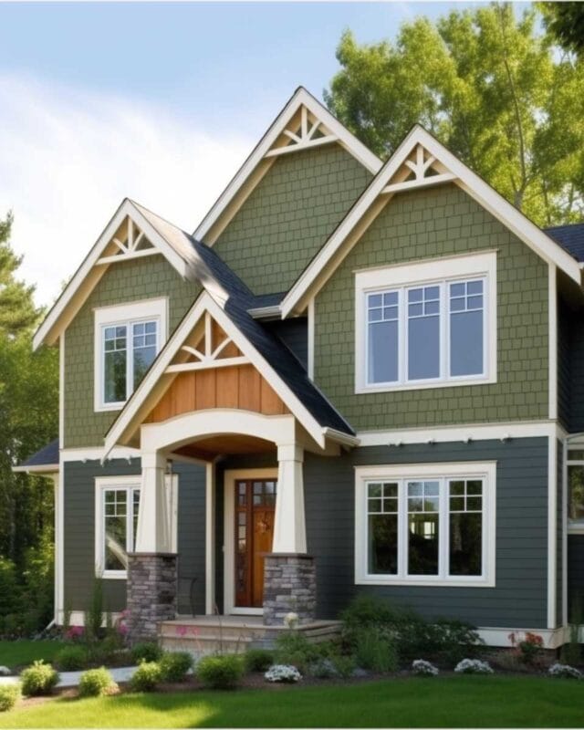 15+ Stunning Accent Siding Ideas to Boost Your Home's Curb Appeal