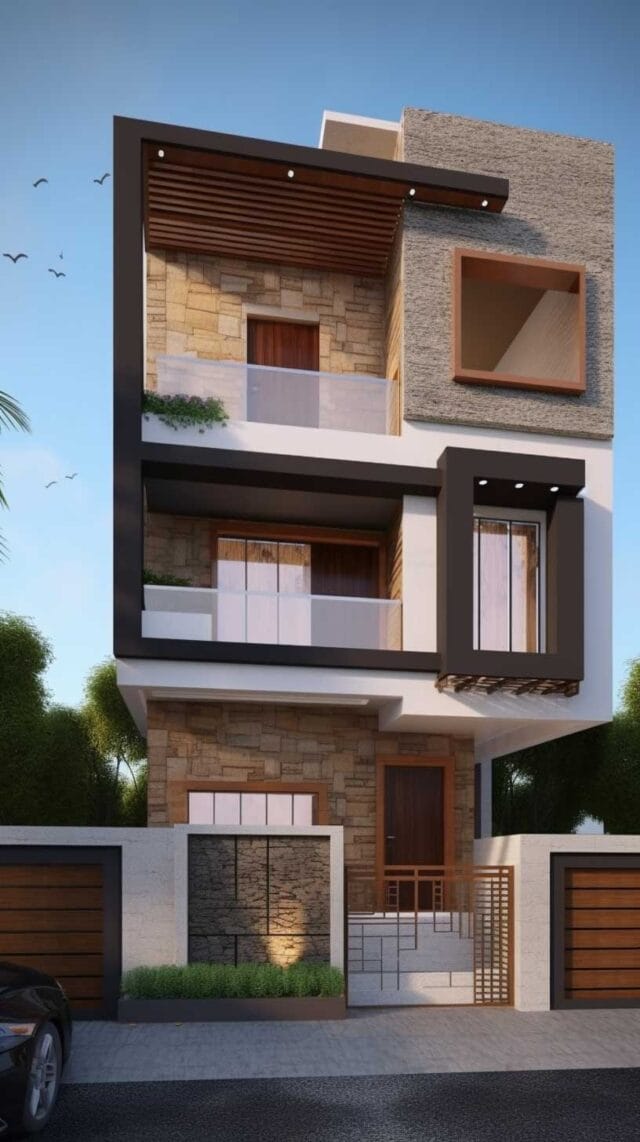 Top Double Floor Front Elevation Designs to Transform Your Normal House