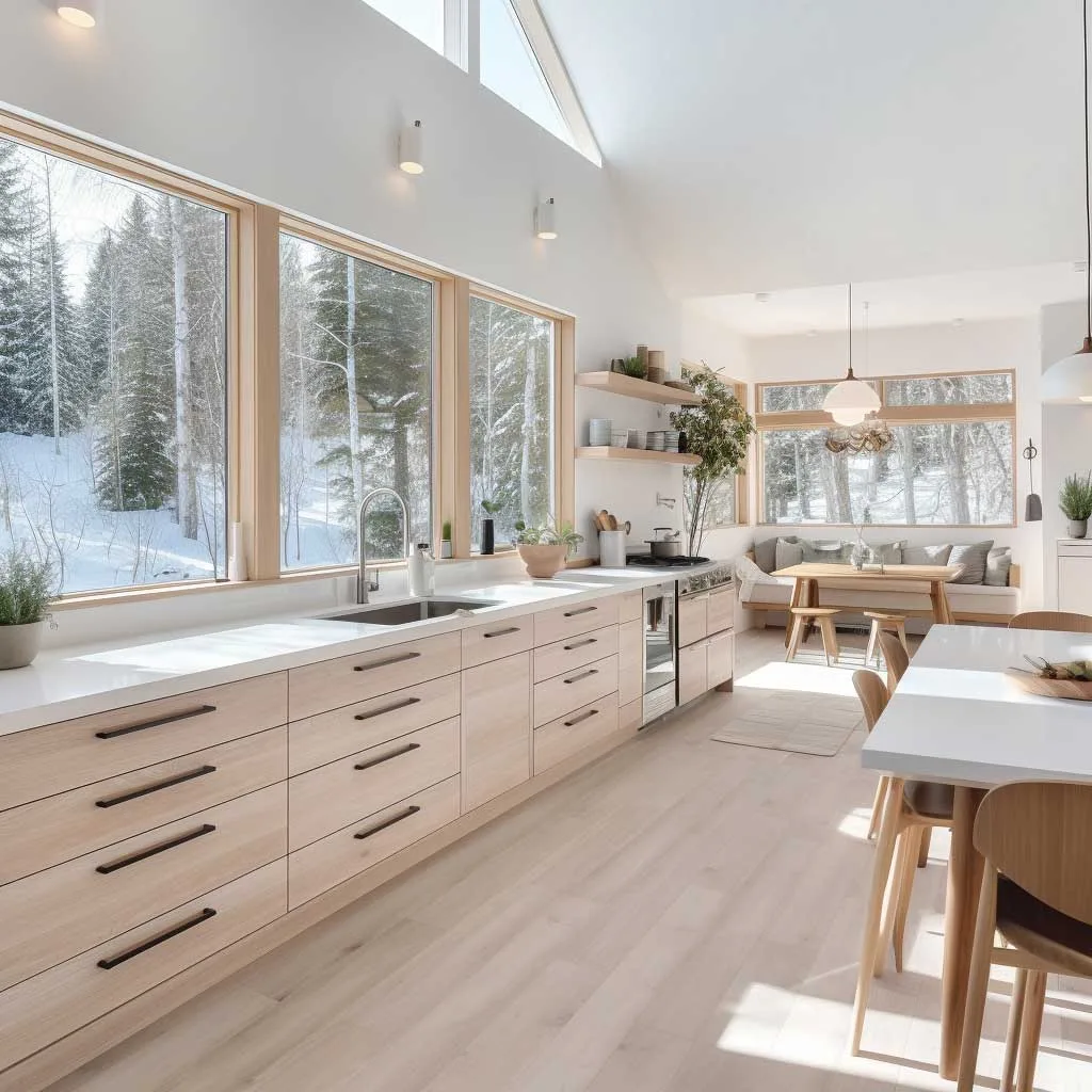 Interior Design Modern Scandinavian Kitchen