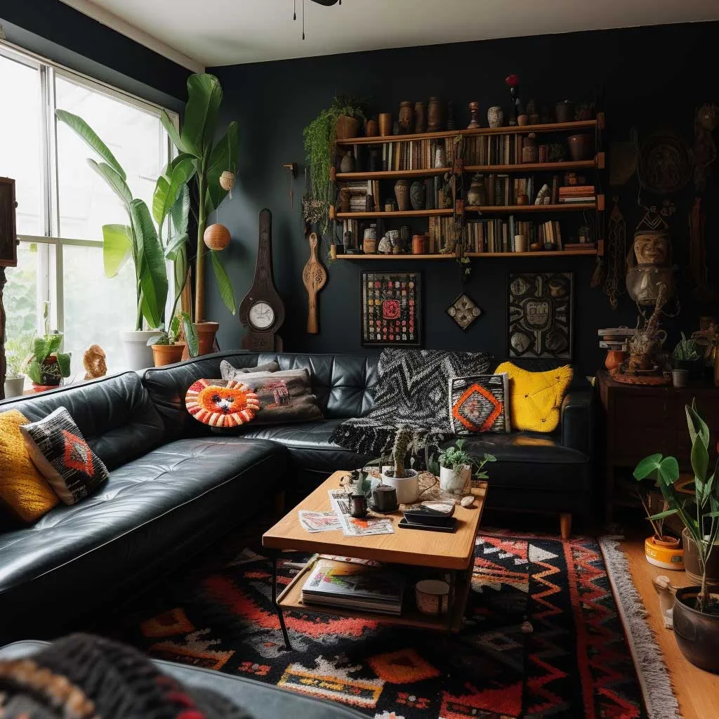 Bohemian Couch Decor With Black 10 Boho Living Room Ideas You'll Love