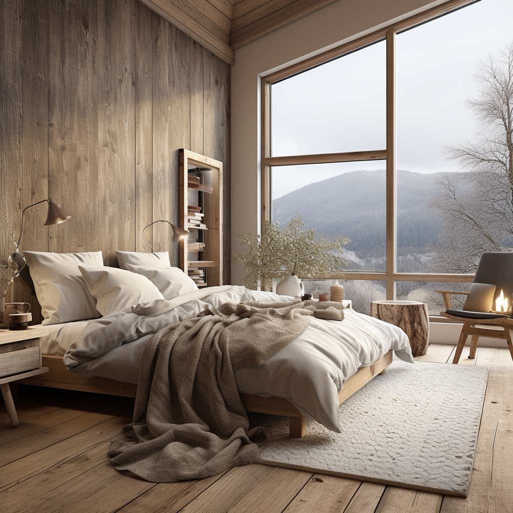 How Rustic Meets Minimalism in Scandinavian Bedroom Designs • 333k ...
