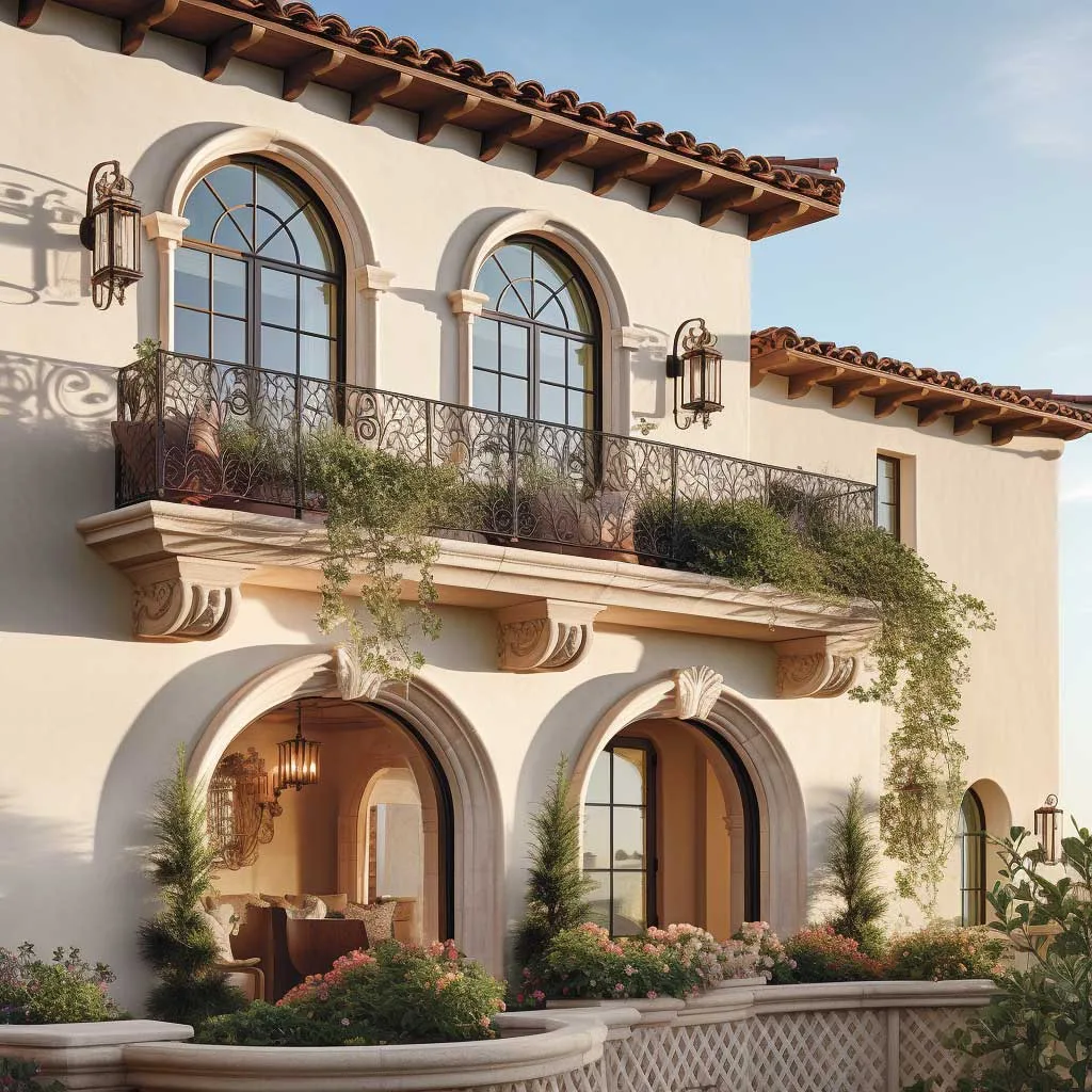 Tuscan Exterior Window Casing Styles Craftsman Window Trim For A