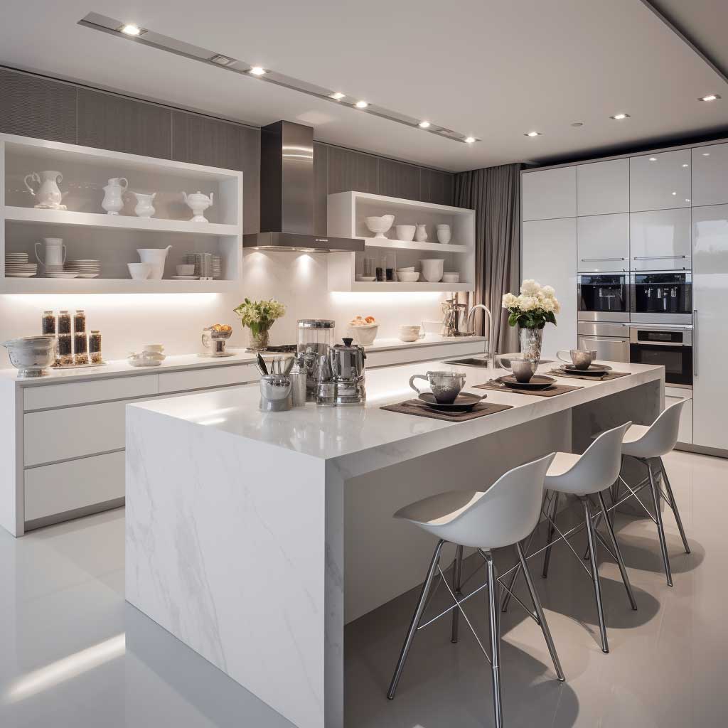 White Kitchen Wonders – Fresh and Modern Ideas • ArtFasad