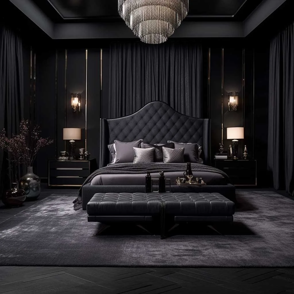 6 Sophisticated Dark Bedroom Themes for Chic and Comfortable Homes 333k Inspiring Lifestyle Ideas