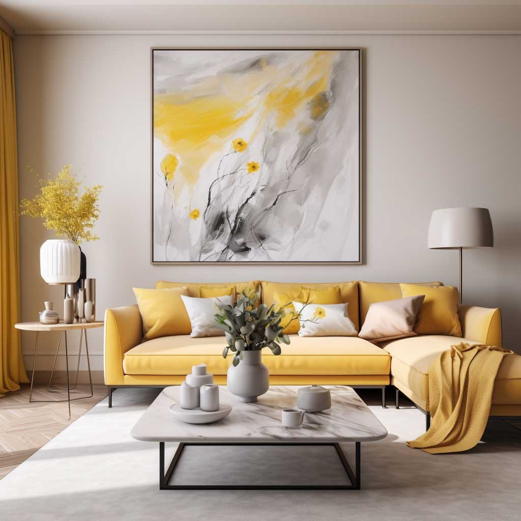 4+ Modern Yellow Living Room Designs for a Sunny Interior • ArtFasad