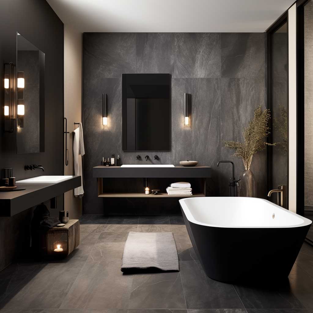 10+ Sleek and Stylish Men's Bathroom Design Inspirations • ArtFasad