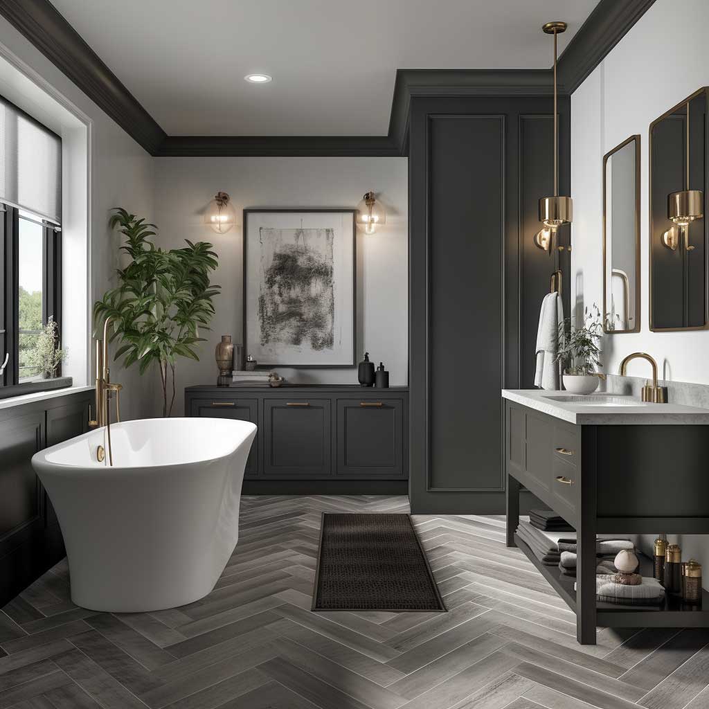 10+ Sleek and Stylish Men's Bathroom Design Inspirations • ArtFasad
