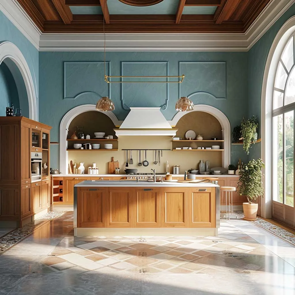 Italian Kitchen Ceilings