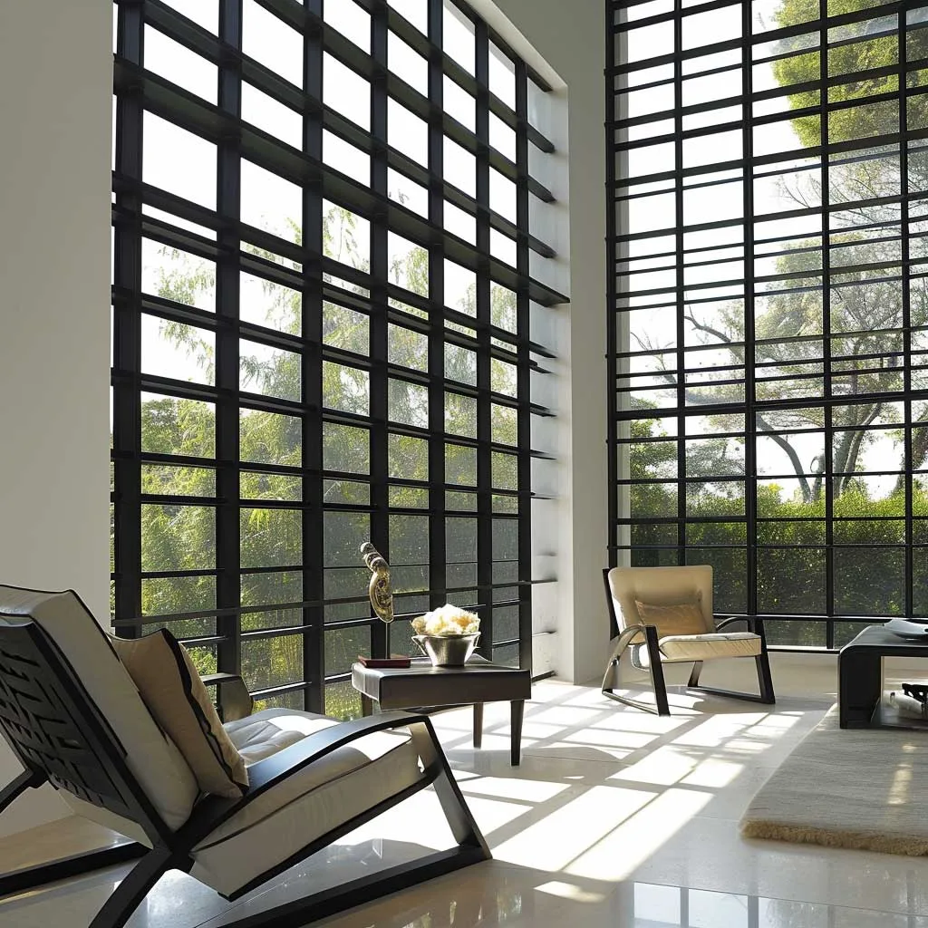 Modern House Window Grill Design