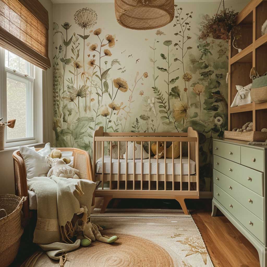 20+ Nature-Inspired Green Nursery Themes for a Serene Baby Space • 333k ...