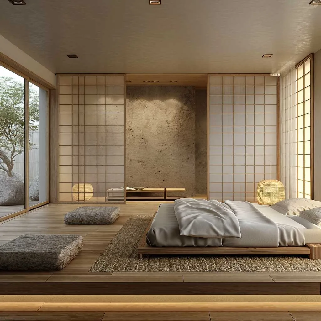 Modern Japanese Bedroom Interior Design Zen Inspired Interior Design