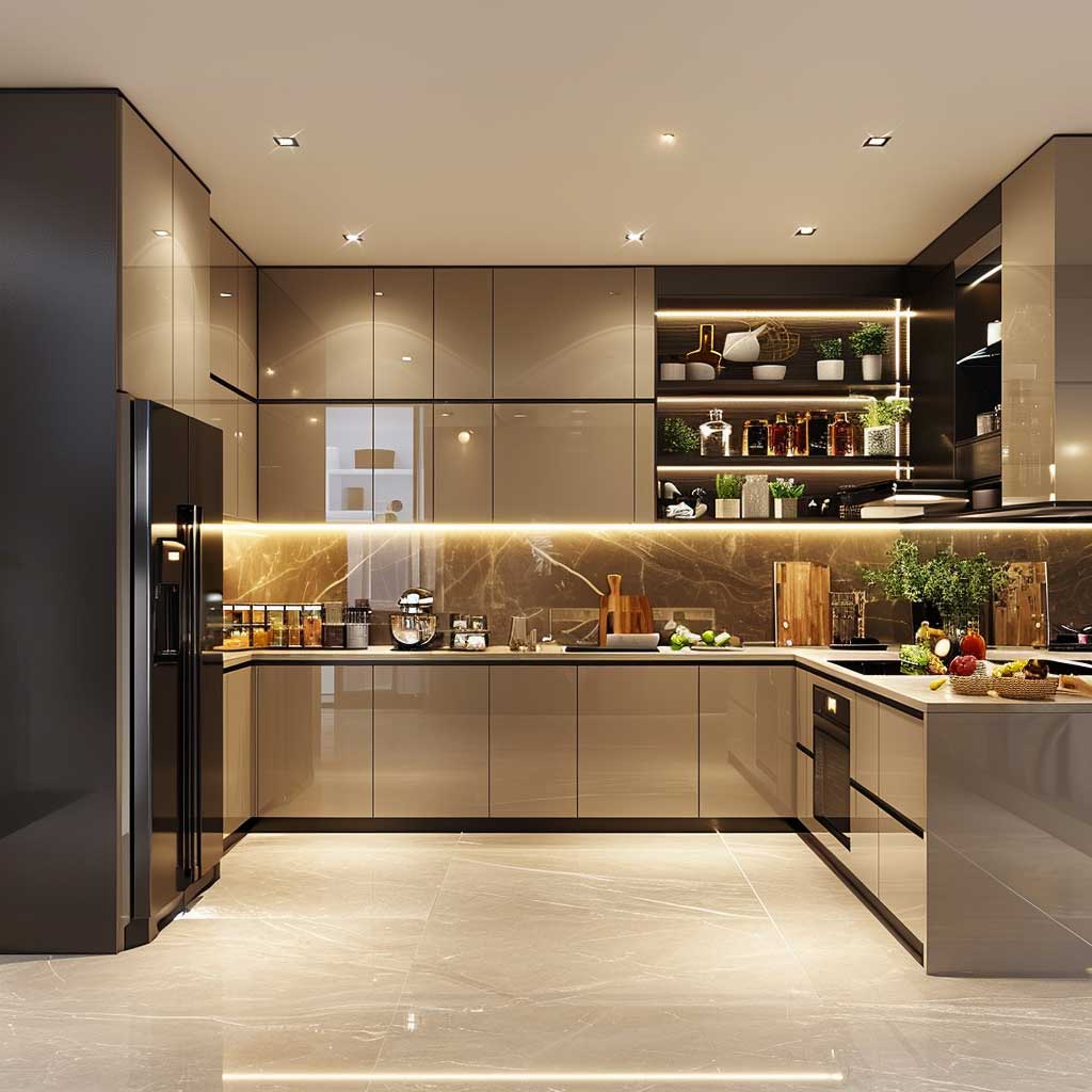 Discover the Charm of L Shaped Kitchens in Modern Design • ArtFasad