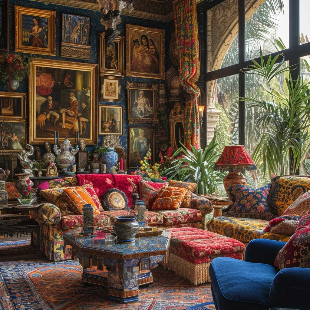 Eclectic Style Interior Design Home