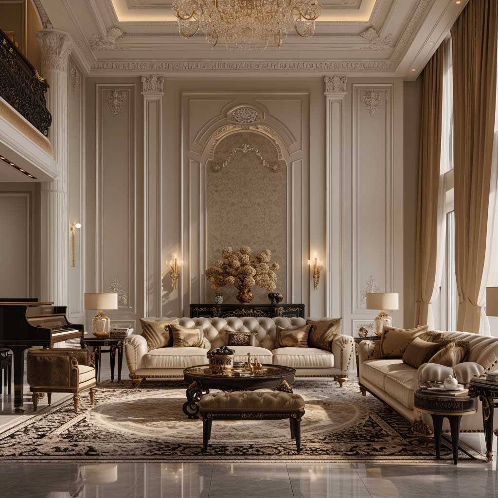 Creating Opulent Spaces with Modern Baroque Interior Inspirations ...