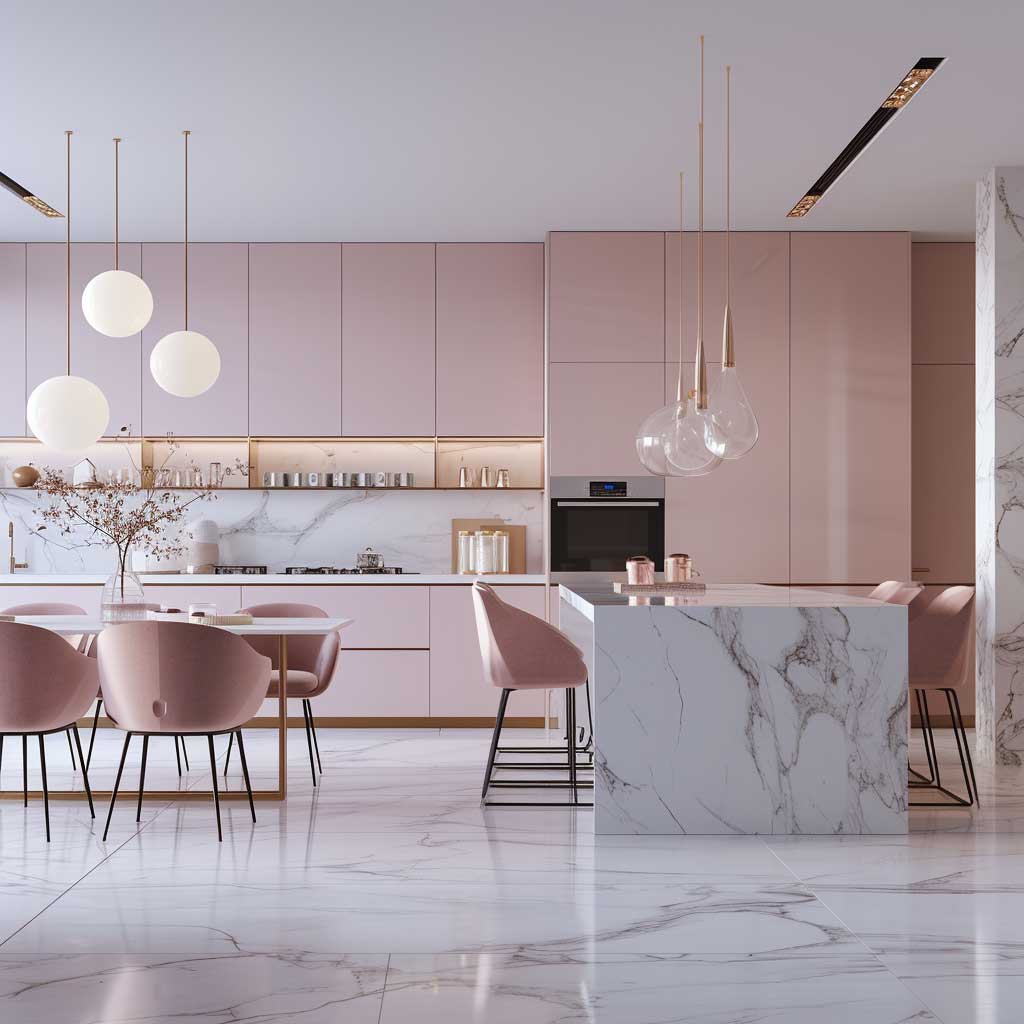Effortless Elegance in Pink Color Interior Design • ArtFasad