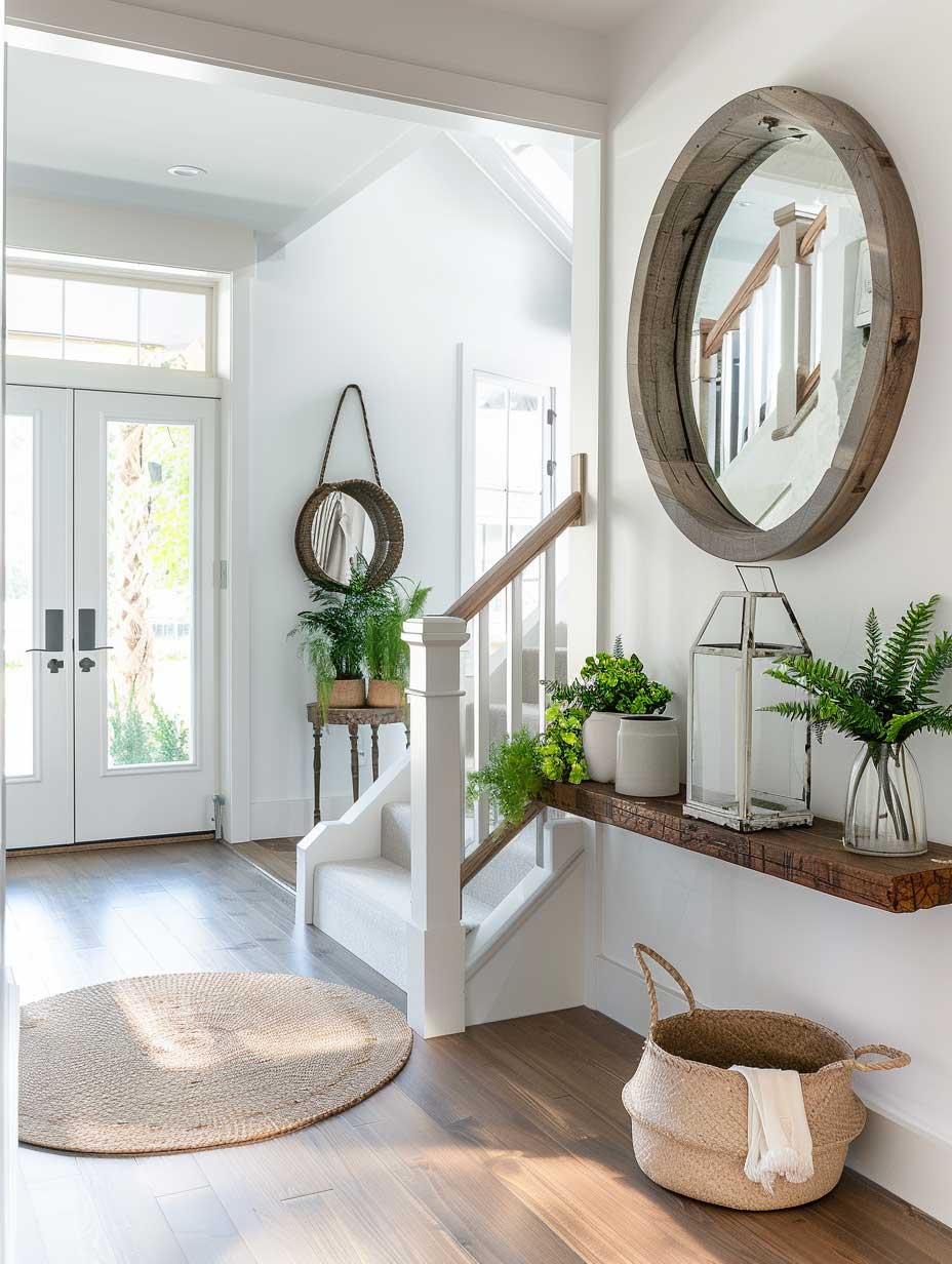 3+ Welcoming Small Foyer Makeovers for Every Home • ArtFasad