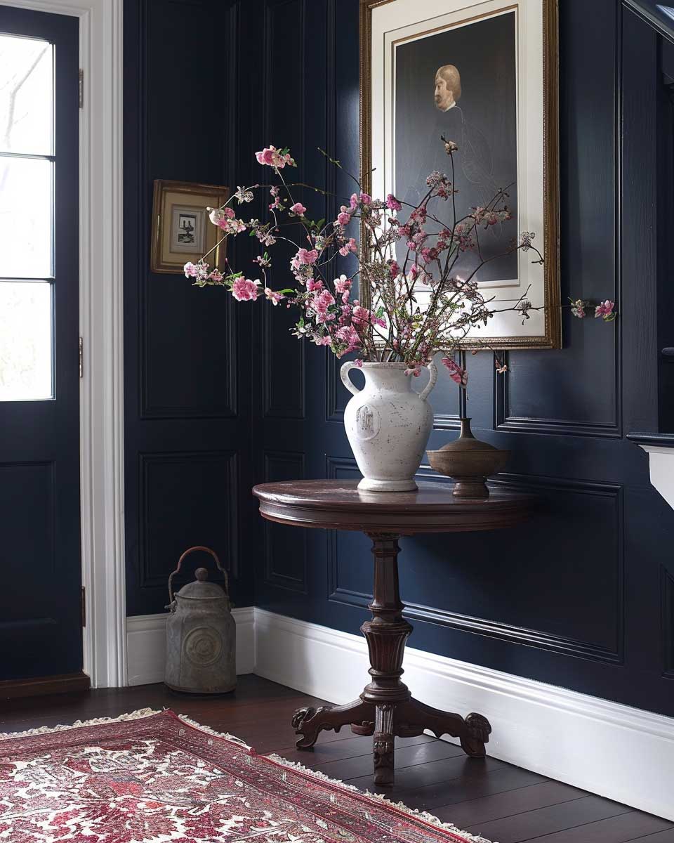 11+ Home Interior Color Combination Solutions for a Welcoming Entryway ...