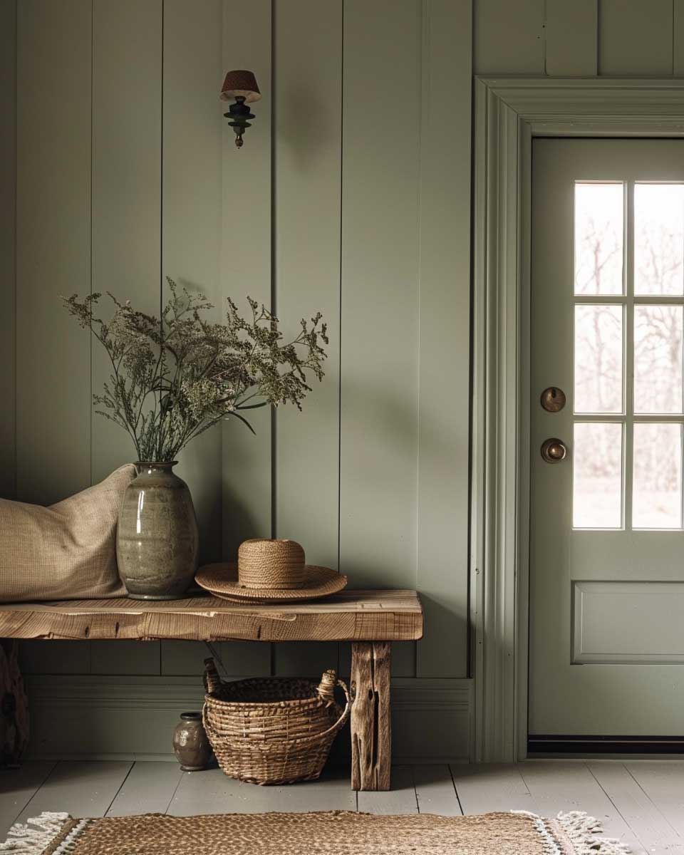 11+ Home Interior Color Combination Solutions for a Welcoming Entryway ...