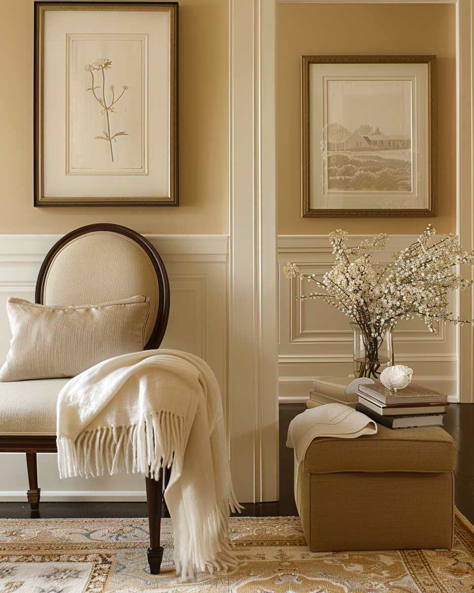 11+ Home Interior Color Combination Solutions for a Welcoming Entryway ...