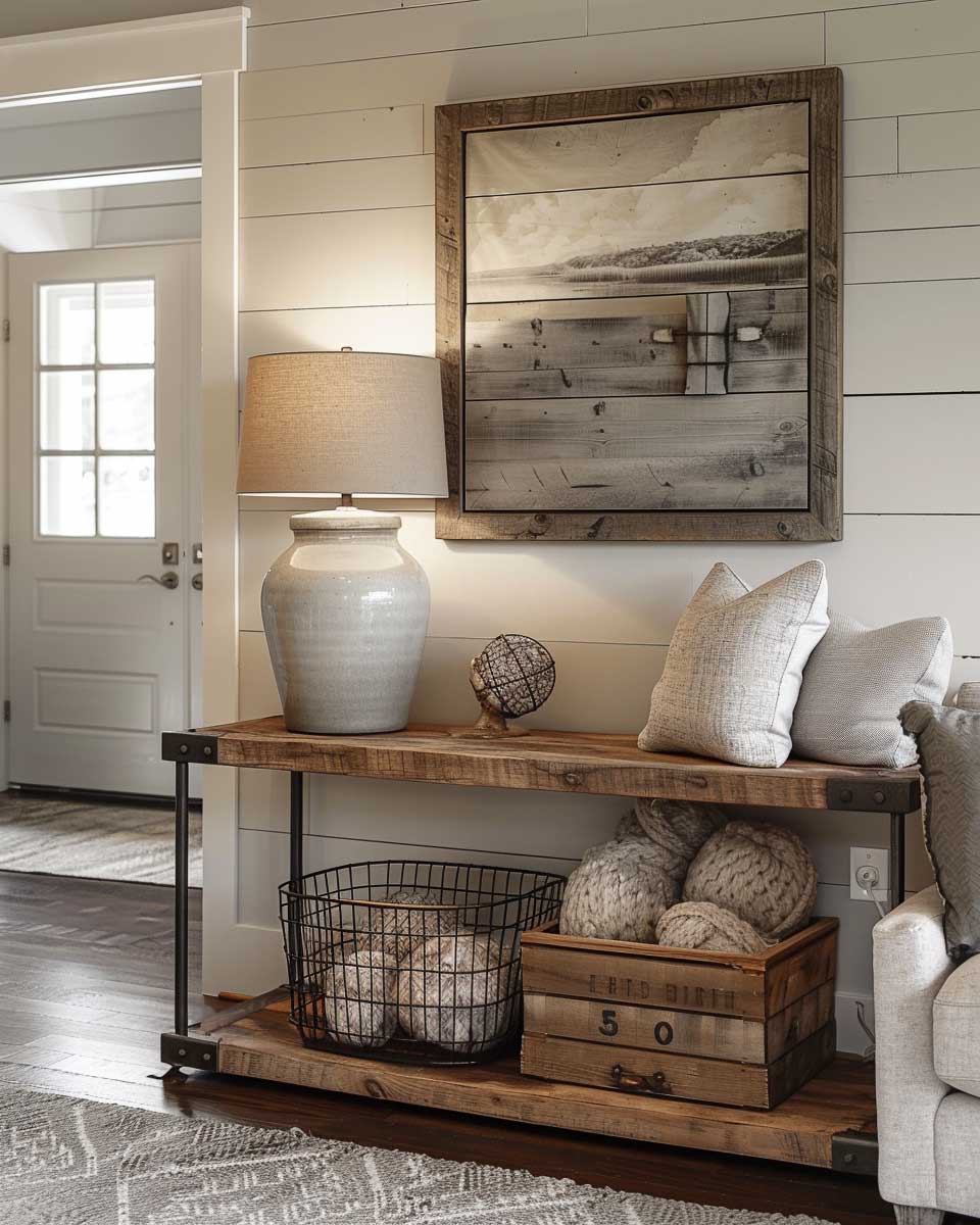 How to Blend Modern and Rustic with Industrial Farmhouse Decor • ArtFasad
