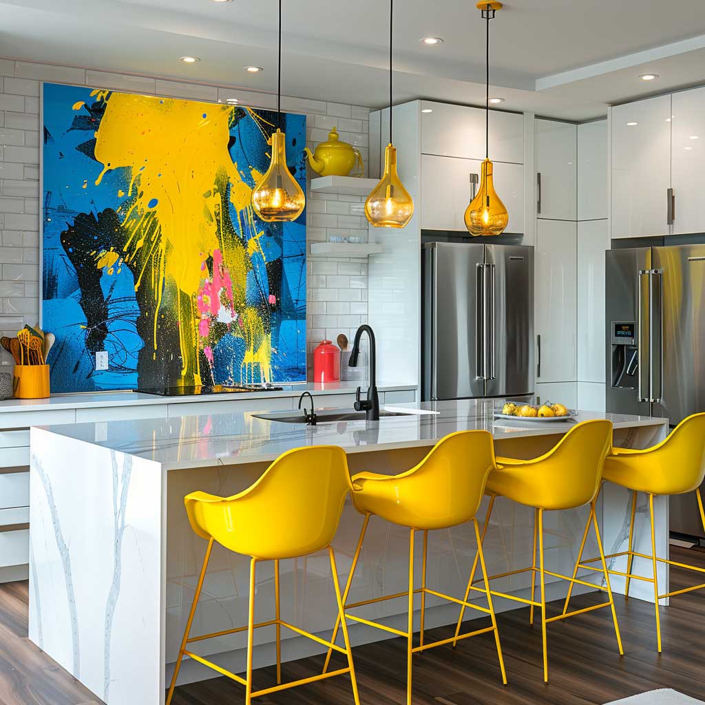 How to Incorporate Kitchen Pop Design into Your Home • ArtFasad