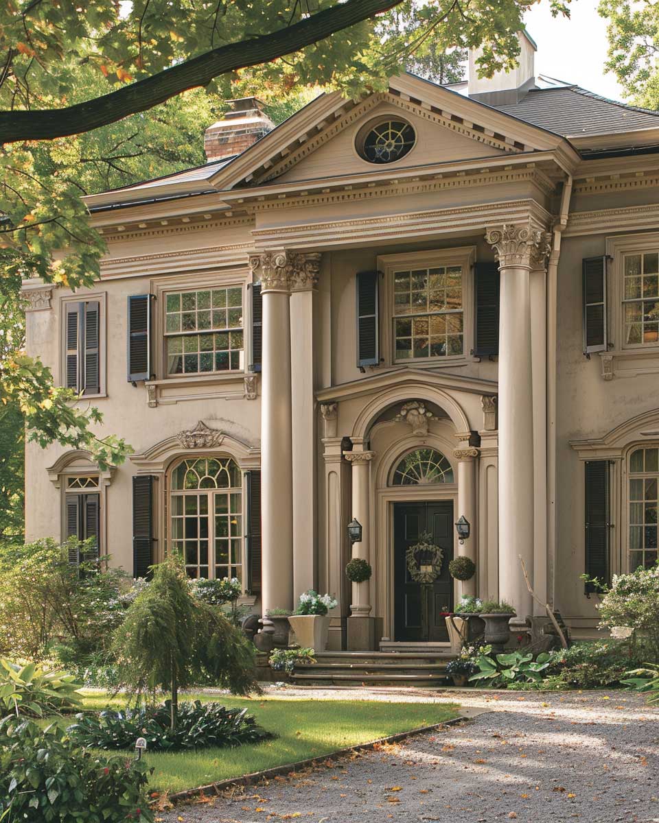 Warm Beige and Elegant Taupe Outside Paint Colors for a Cozy Exterior ...