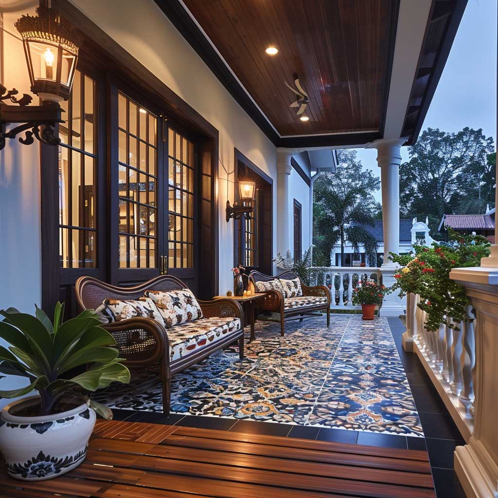 Create a Warm Welcome with Unique Tile Porch Design Tips • 333k ...