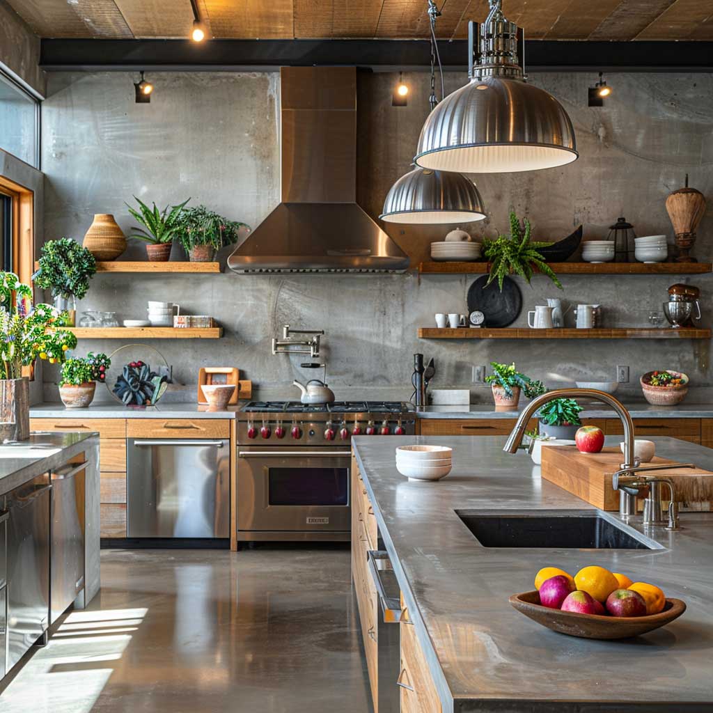 18+ Best Kitchen Designs That Perfectly Blend Industrial Elements with ...