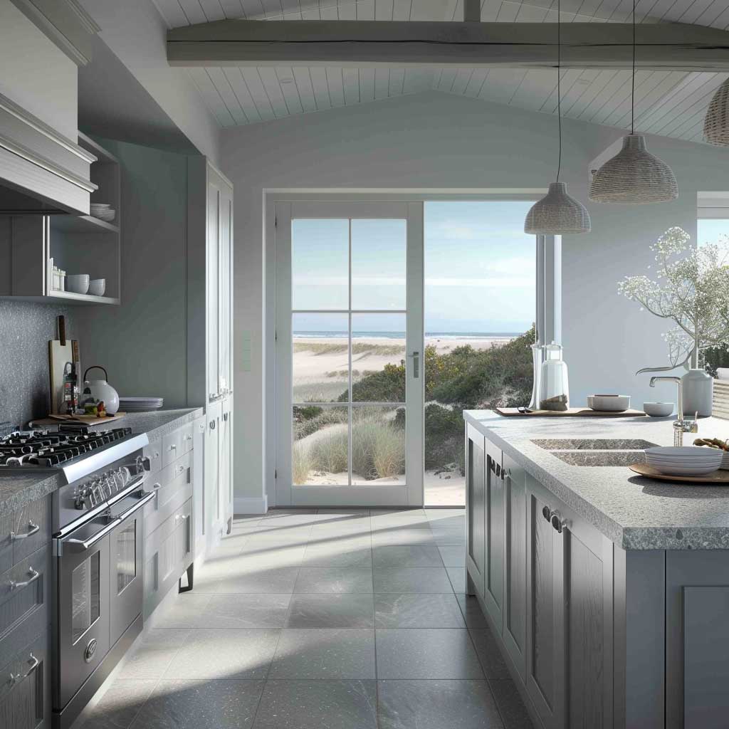 Coastal Vibes in Gray Kitchen Ideas for Breezy Interiors • 333k ...