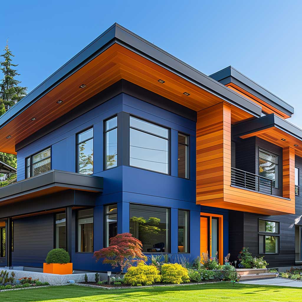 3+ Vibrant Home Exterior Colour Ideas for a Modern Look • 333k ...