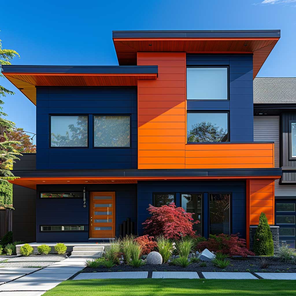 3+ Vibrant Home Exterior Colour Ideas for a Modern Look • 333k ...